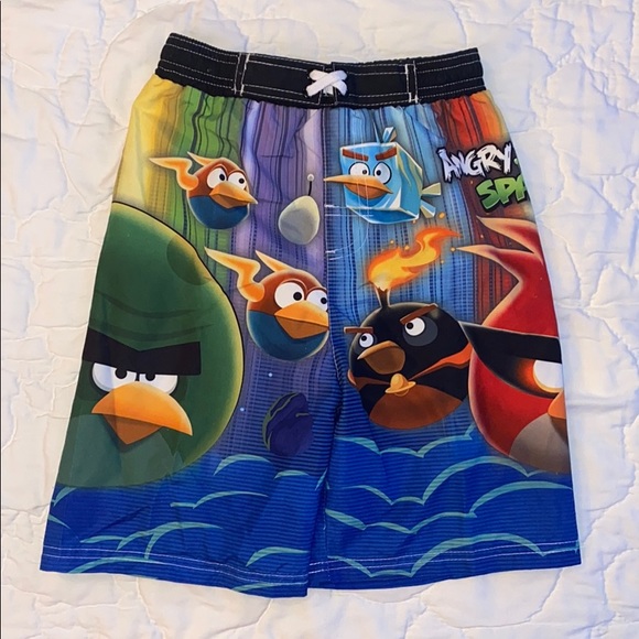 Swim | Angry Bird Space Swim Trunks | Poshmark